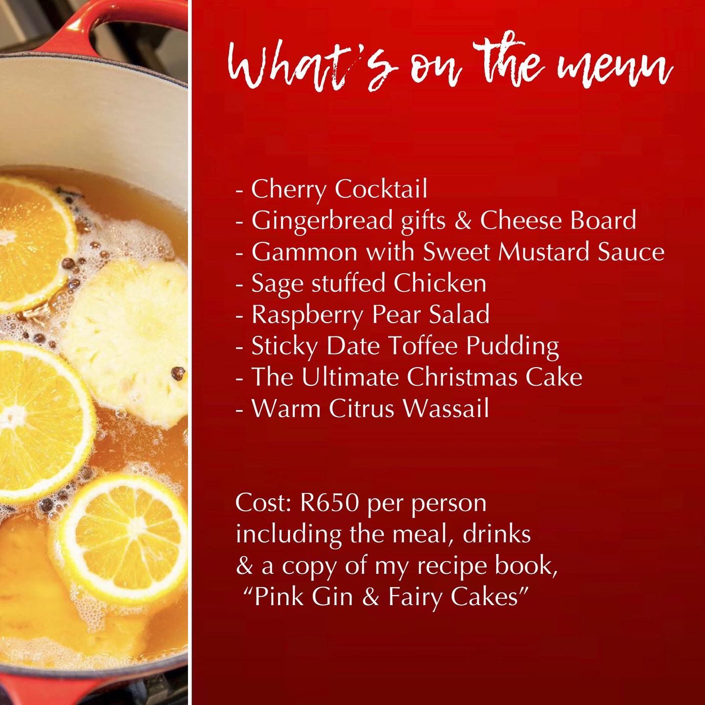 Christmas in July Cooking Workshop – Cheffy Mom